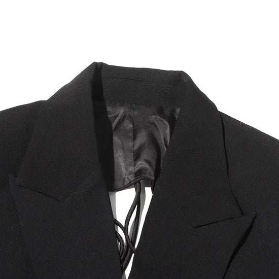 BACKLESS BLAZER with LACES – El Merrist Store
