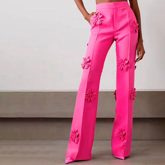 HOTARU FLOWER DECORATED PANTS and BLAZER SET – El Merrist Store